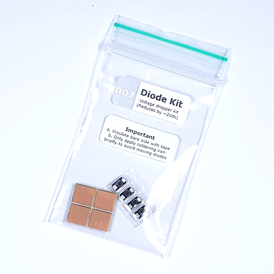 Diode Voltage Droppers for Ringfield Motor Upgrades & Conversions ...